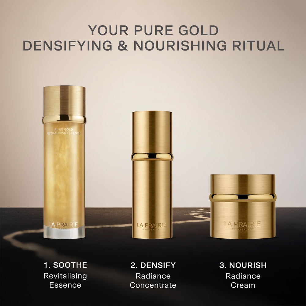 La Prairie Pure Gold Radiance Cream luxusný krém s vyživujúcim účinkom ...