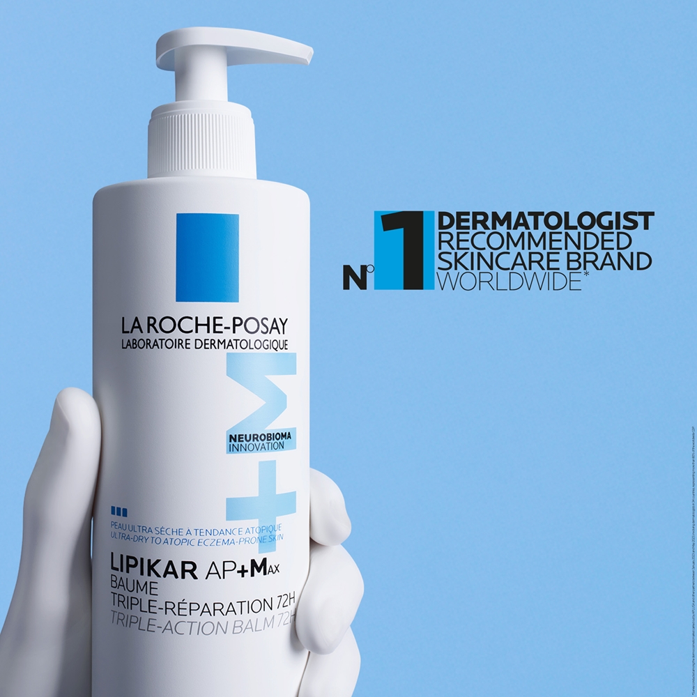La Roche-Posay Lipikar AP+Max Balm bálsamo de cuidado corporal para ...