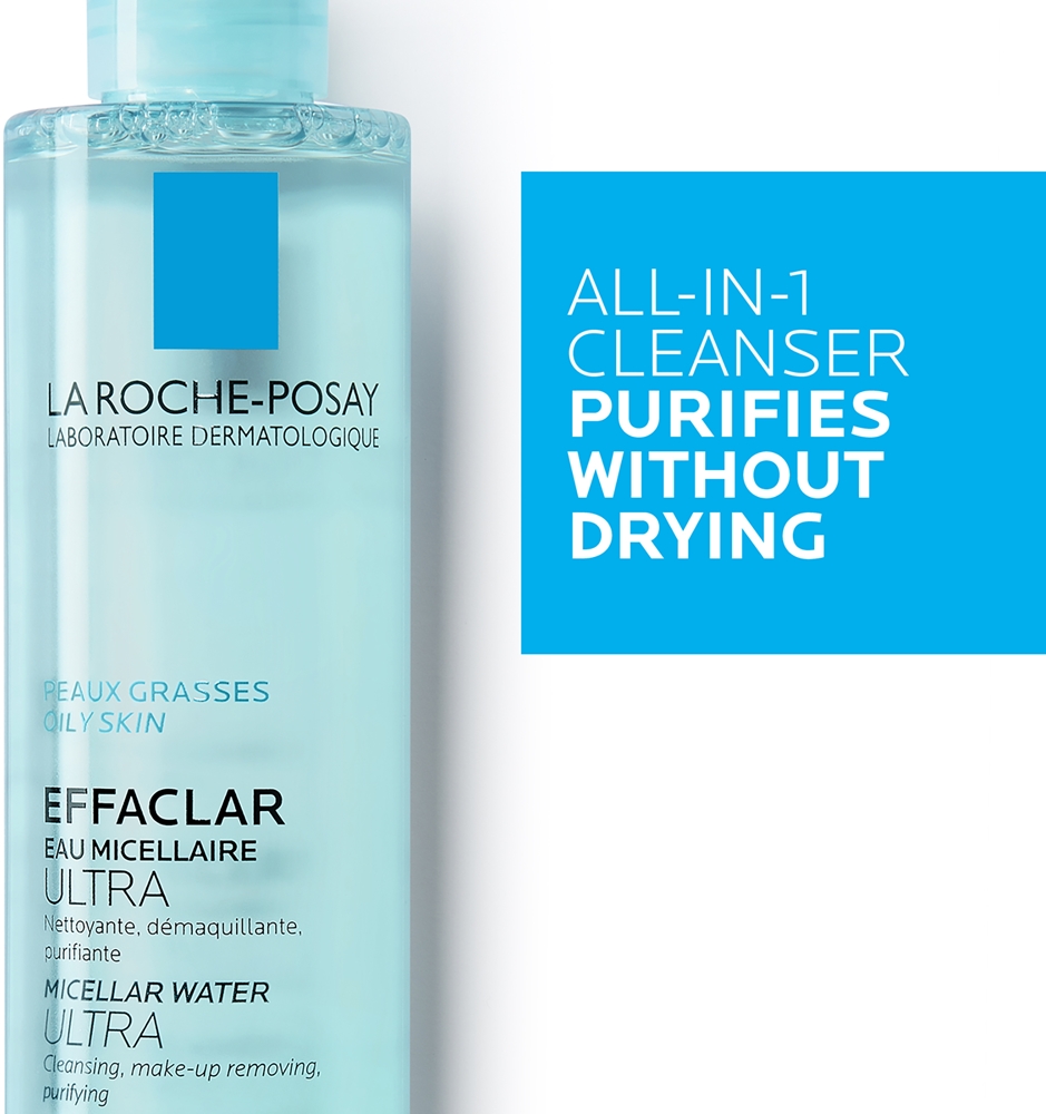 La Roche-Posay Effaclar Ultra почистваща мицеларна вода за проблемна ...
