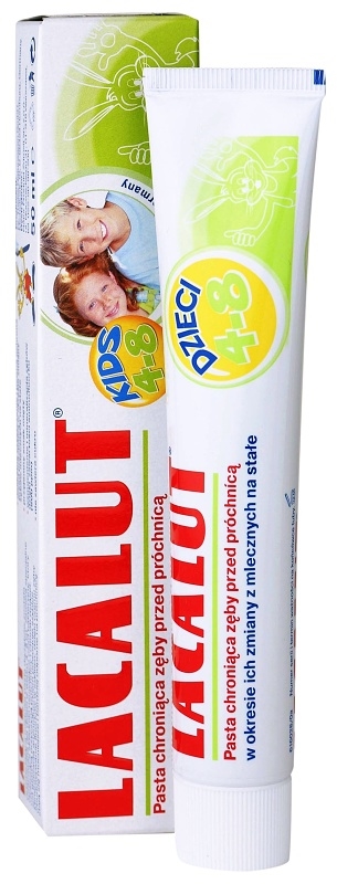 Lacalut Junior Zobu pasta laika posmam, kad piena zobi nomainās ar ...