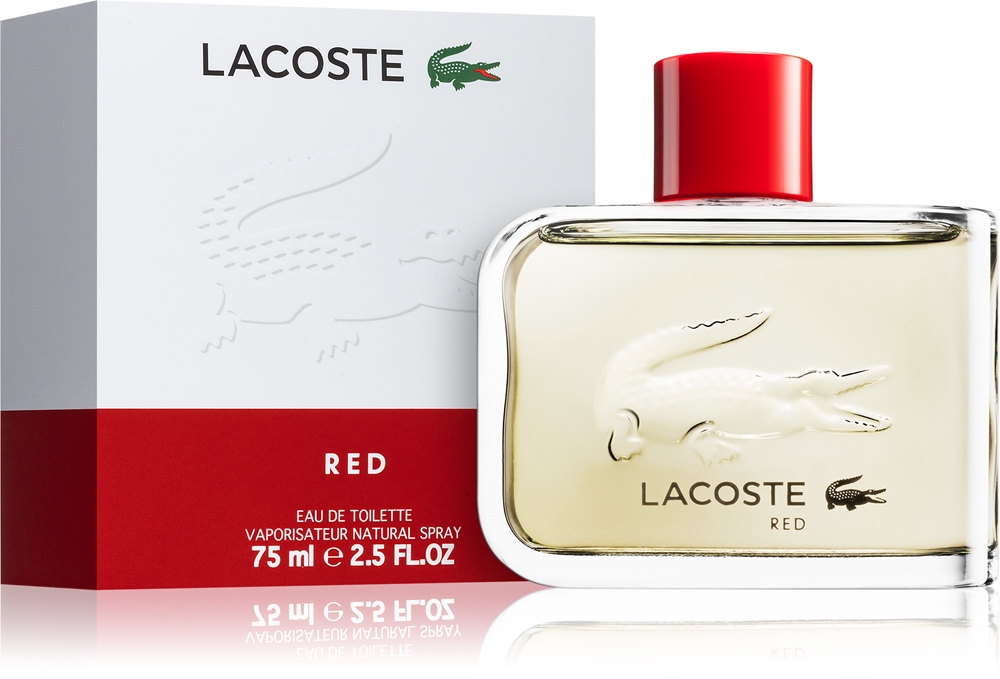 Lacoste Red eau de toilette new design for men | notino.co.uk