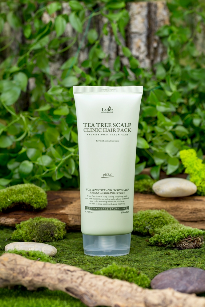 La'dor Tea Tree Scalp Clinic Hair Pack Treatment For The Scalp with ...