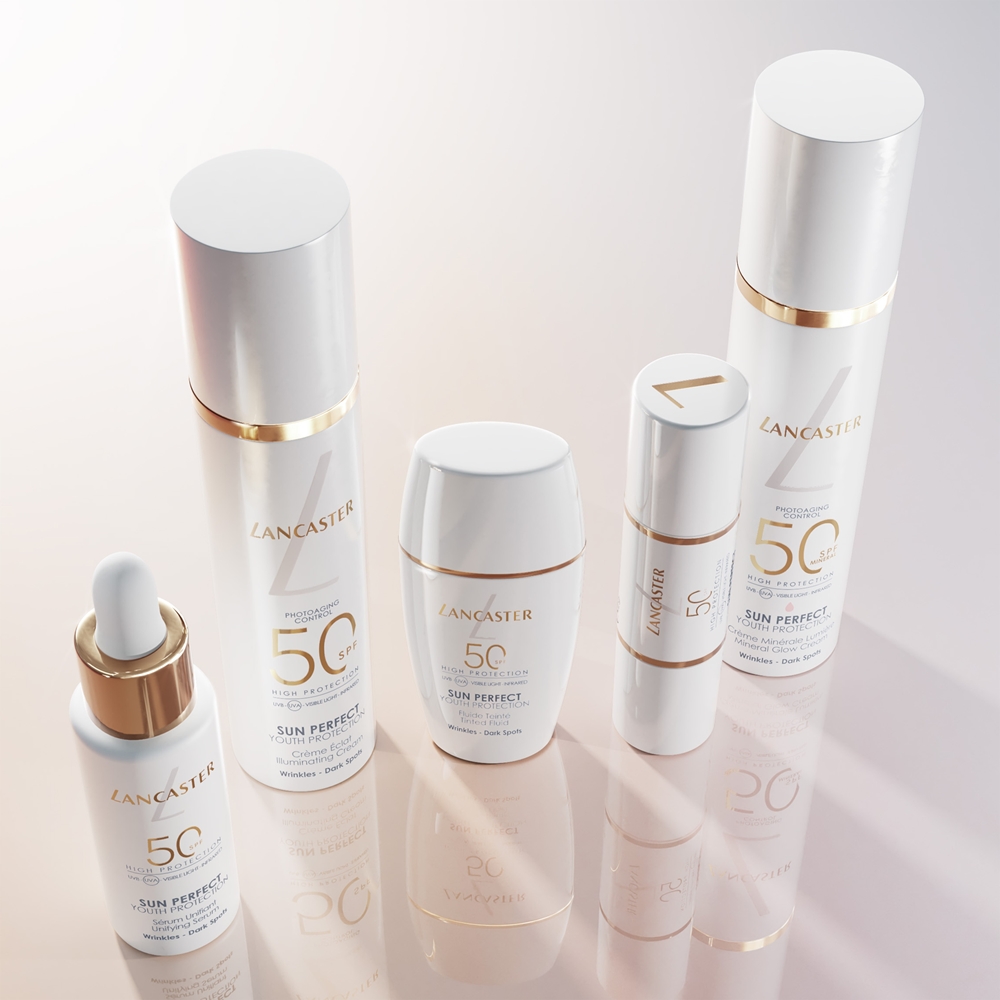 Lancaster Sun Perfect Clear & Tinted Stick SPF50 multi-function makeup ...
