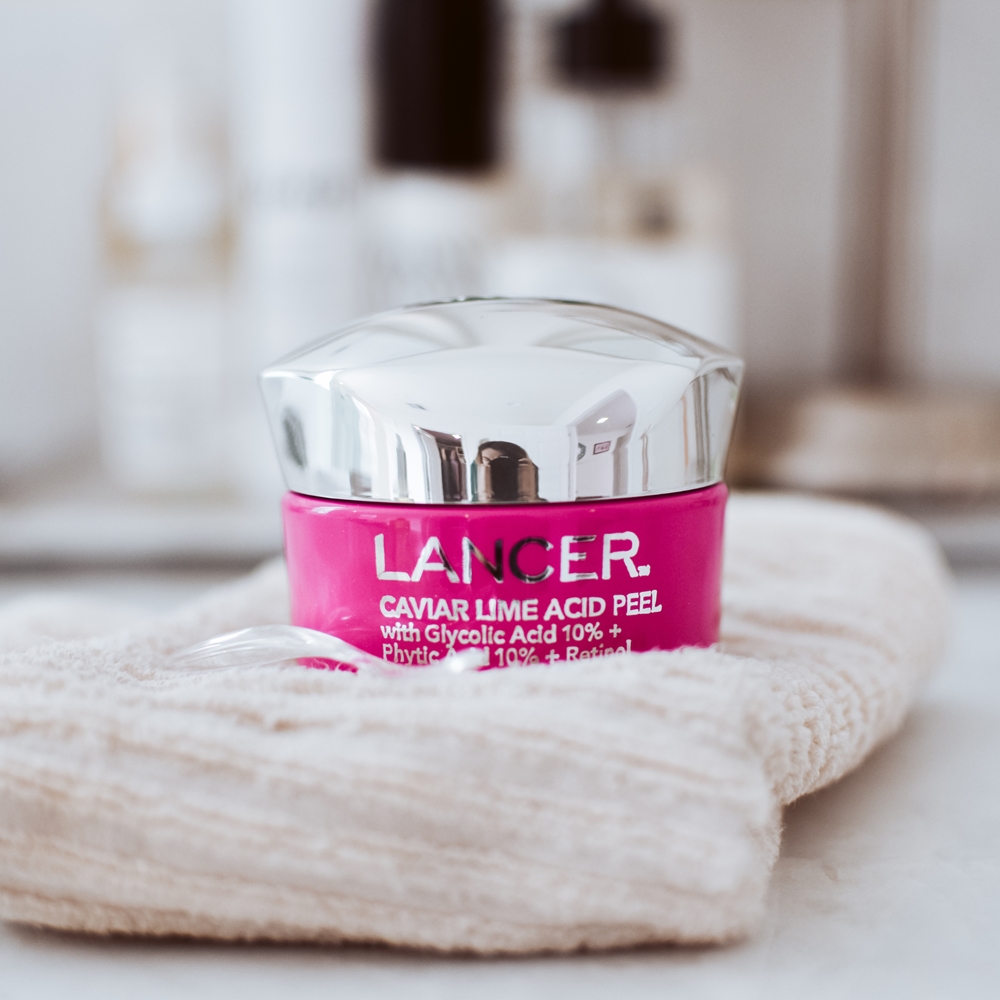 LANCER CAVIAR LIME ACID PEEL Creamy Peeling for radiance and hydration ...