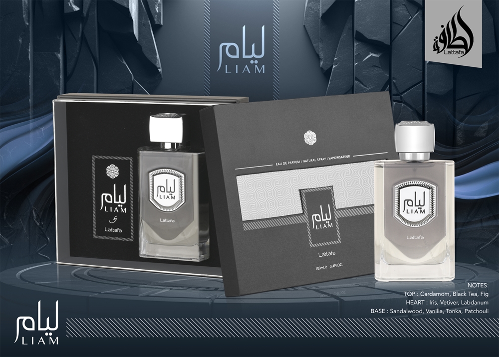 Lattafa Liam Grey eau de parfum for men | notino.co.uk