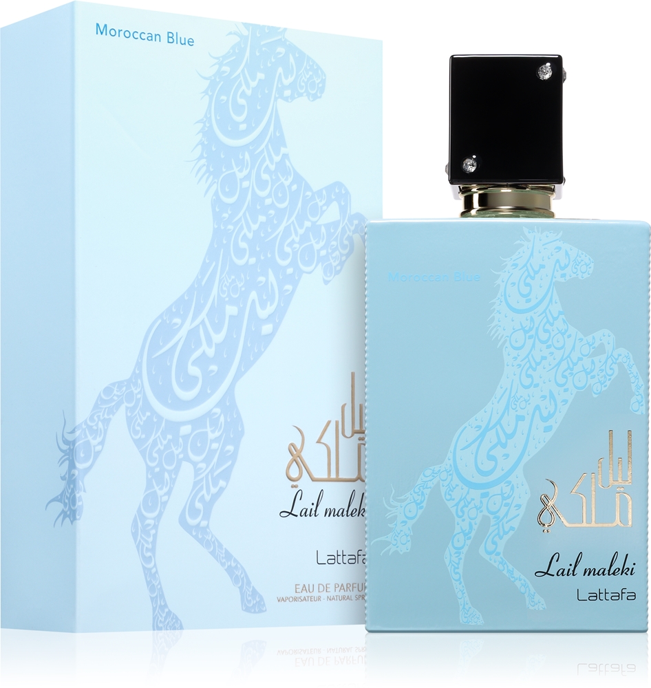 Lattafa Lail Maleki Moroccan Blue parfémovaná voda unisex | notino.cz