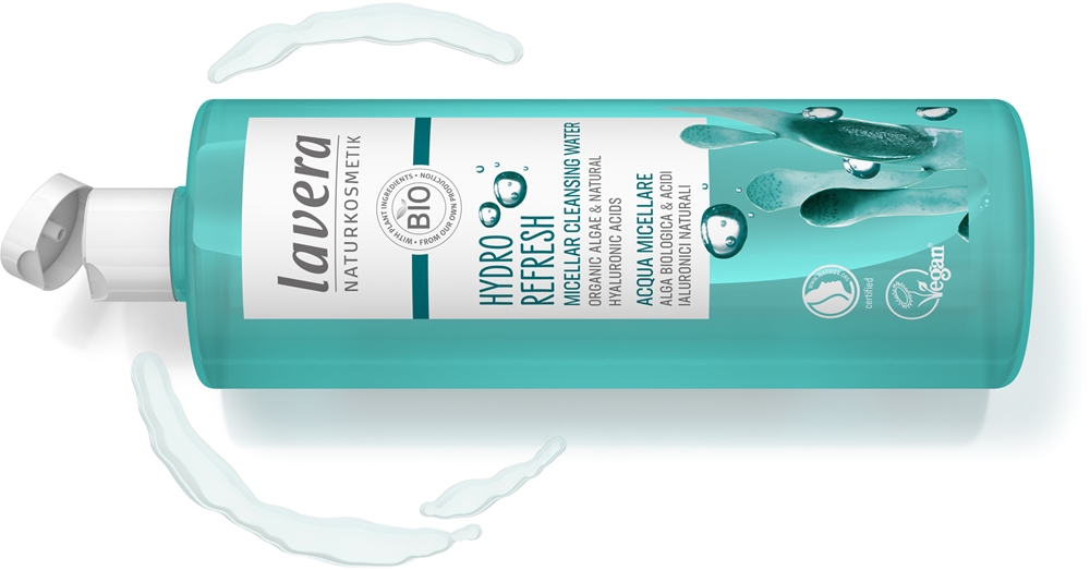 Lavera Hydro Refresh Micellar Cleansing Water with moisturising effect ...