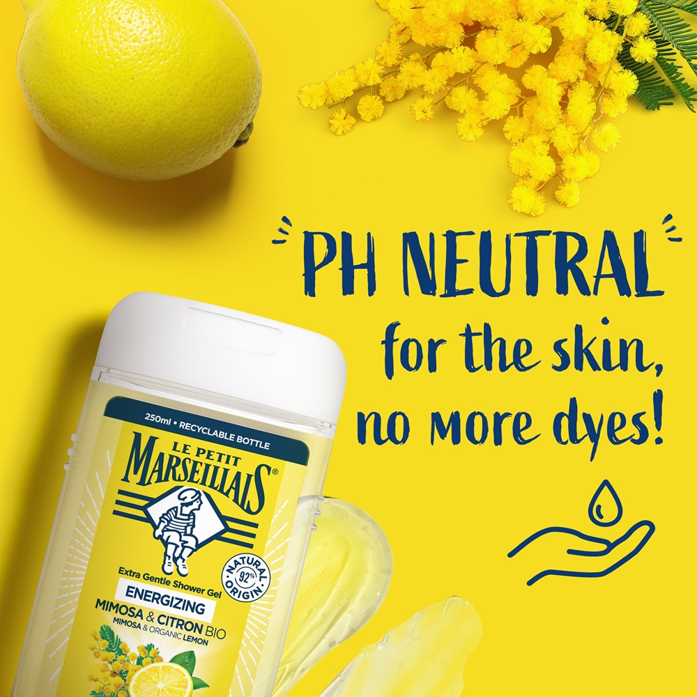 Le Petit Marseillais Mimosa & Citron Bio gel douche doux | notino.be