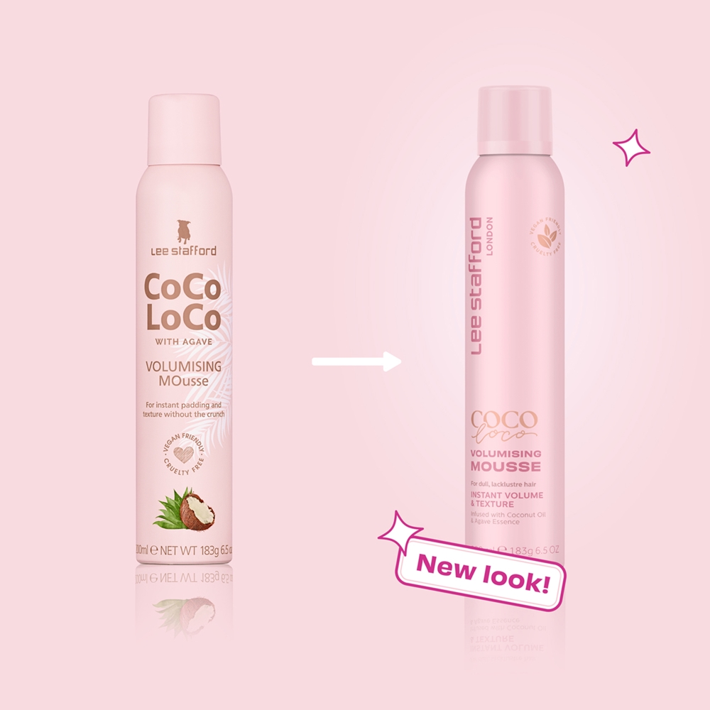 Lee Stafford CoCo LoCo Agave Luxury Volumising Mousse for fine hair and ...