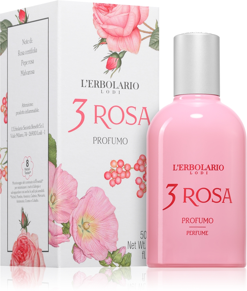 L'ERBOLARIO 3 Rosa Eau de Parfum pour femme | notino.be