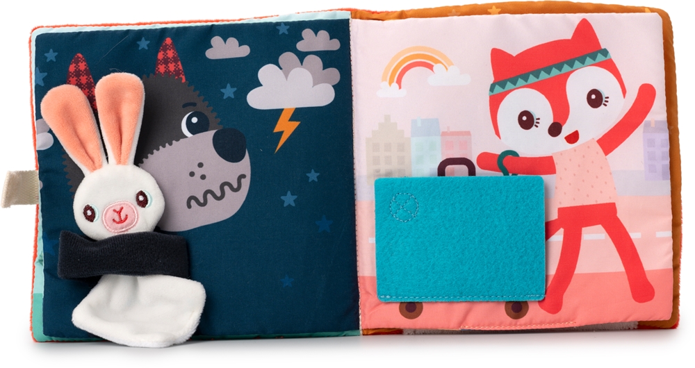 Lilliputiens Cuddle Activity Book Stella kontrastinga mokomoji knyga | notino.lt