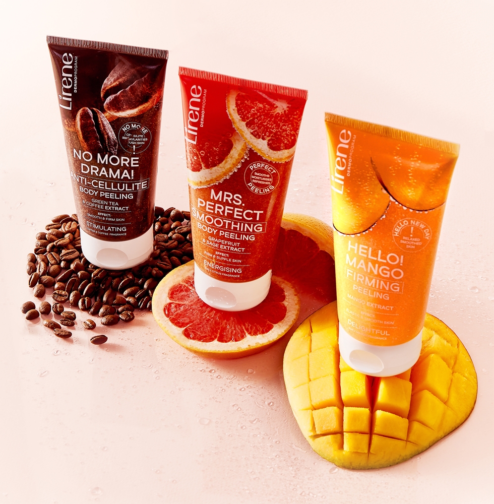 Lirene Hello! Mango Firming Body Scrub with nourishing effect | notino.ie