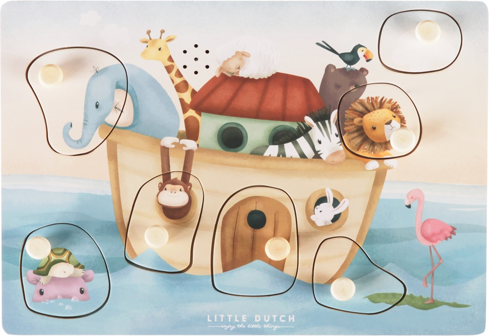 Little Dutch Sound Puzzle Noah’s Ark Puzzle mit Melodie | notino.at