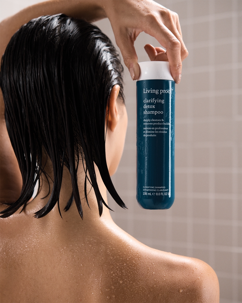 Living Proof Clarifying Detox shampoing nettoyant doux pour tous types ...