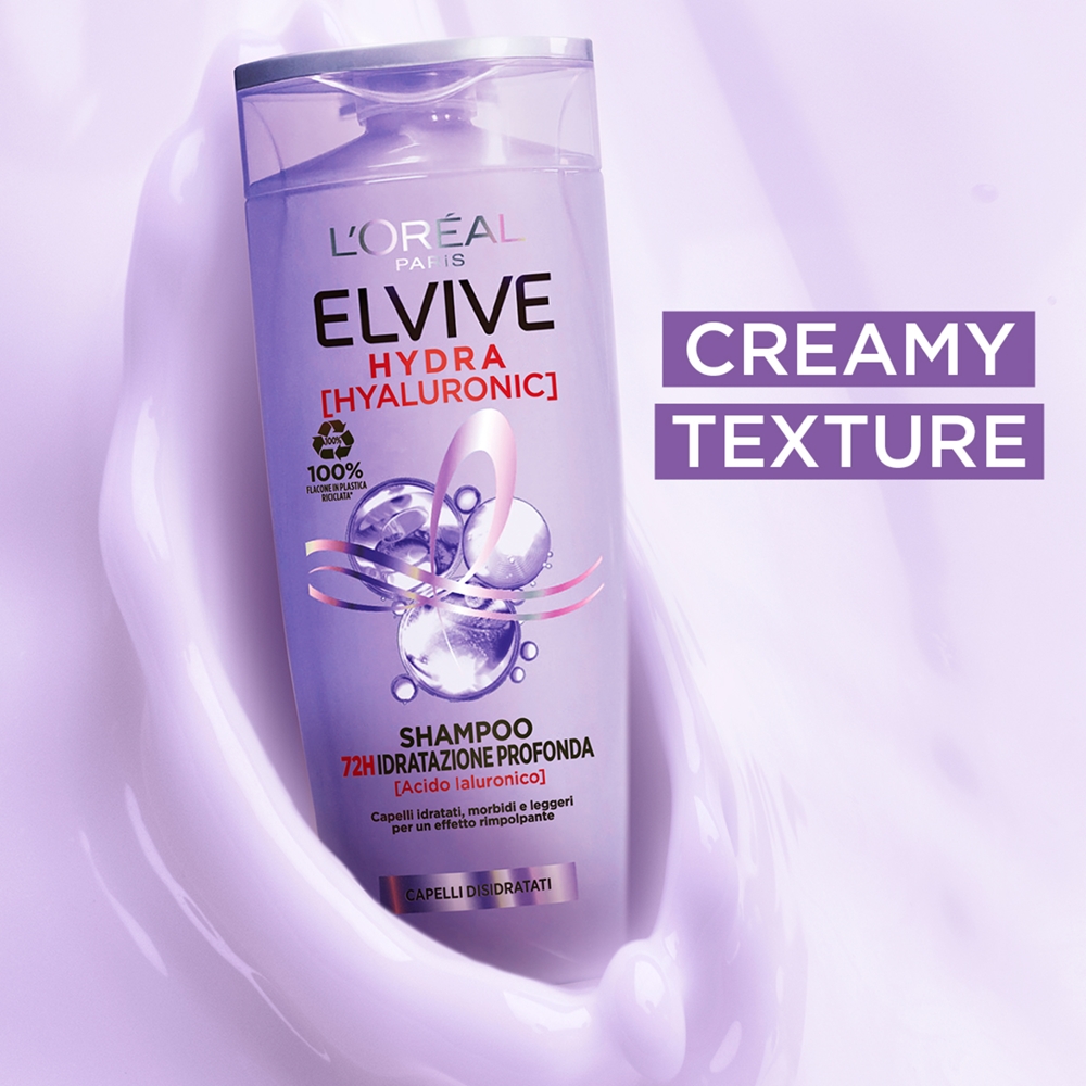 L’Oréal Paris Elvive Hydra Hyaluronic shampoing hydratation intense ...