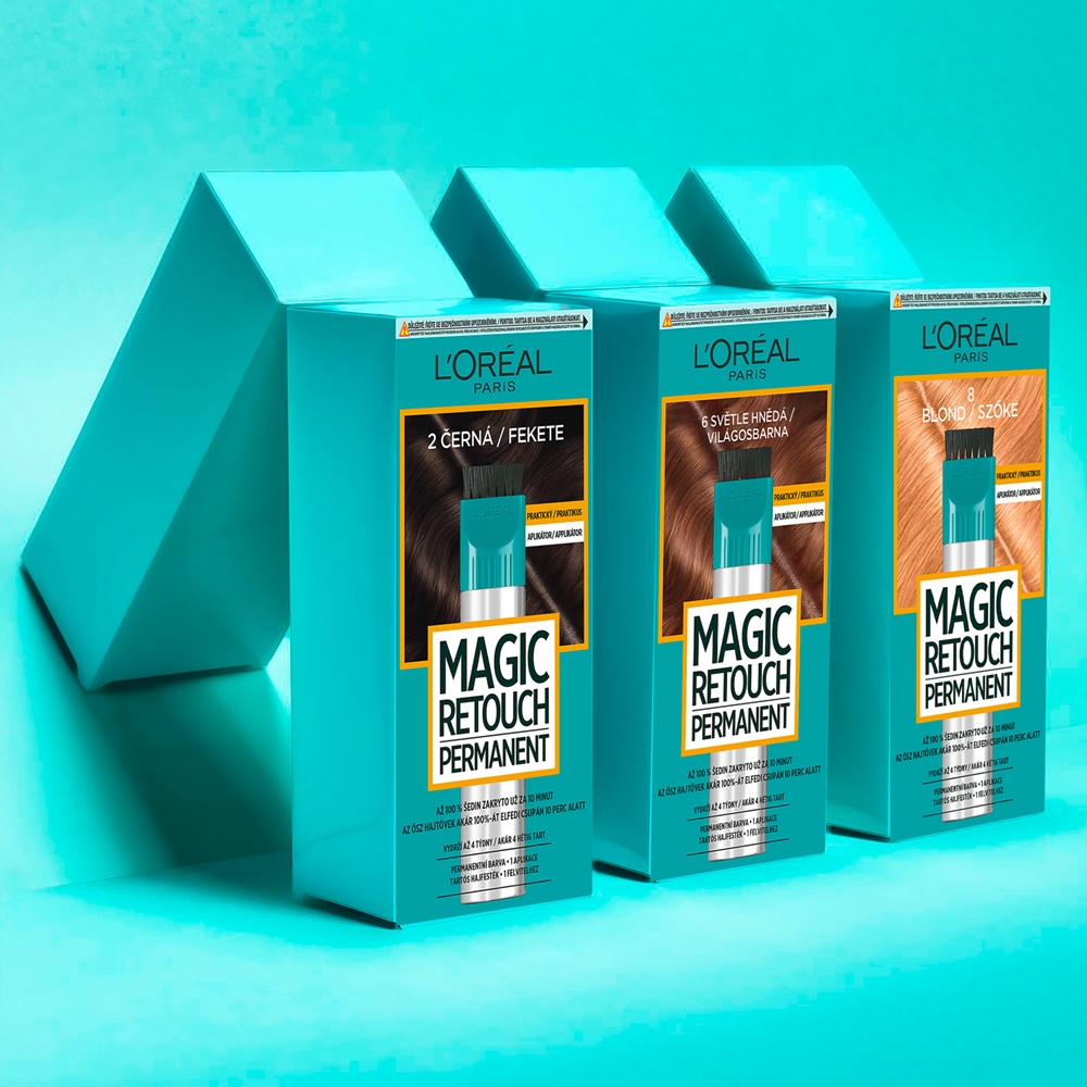 L’Oréal Paris Magic Retouch Permanent root touch-up hair dye with ...