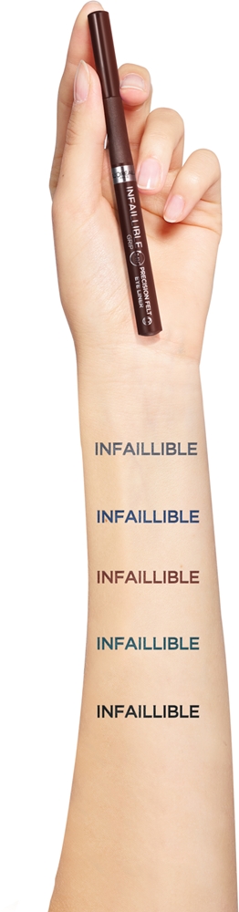 L’Oréal Paris Infaillible Grip 27H Precision Felt oční linky ve fixu | notino.cz