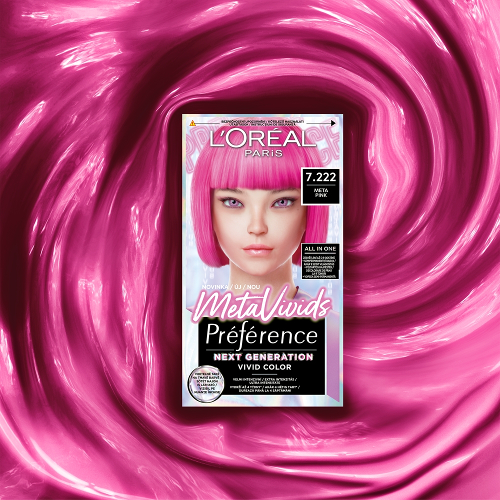 L’Oréal Paris Préférence Meta Vivids semi-permanent hair dye | notino.co.uk
