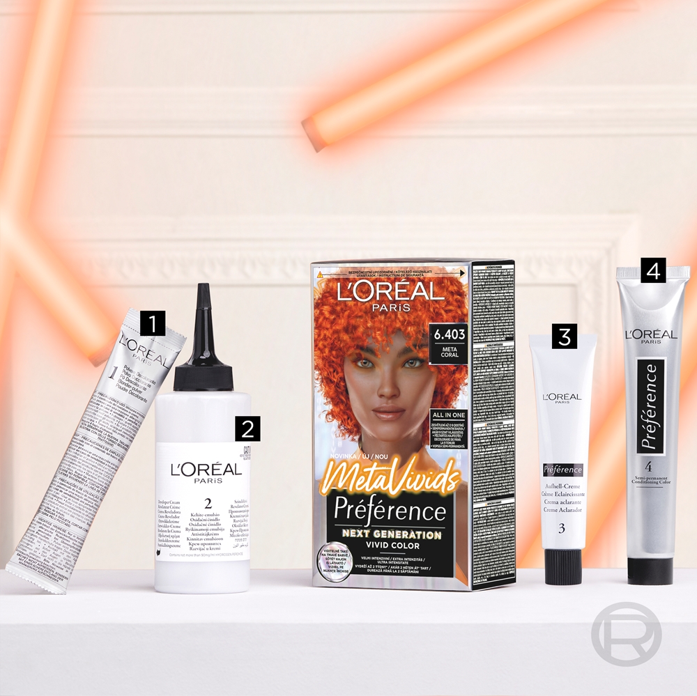 L’Oréal Paris Préférence Meta Vivids semi-permanent hair colour ...