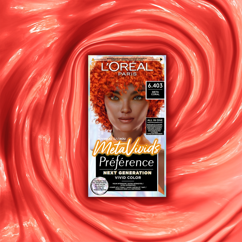 L’Oréal Paris Préférence Meta Vivids semi-permanent hair colour ...