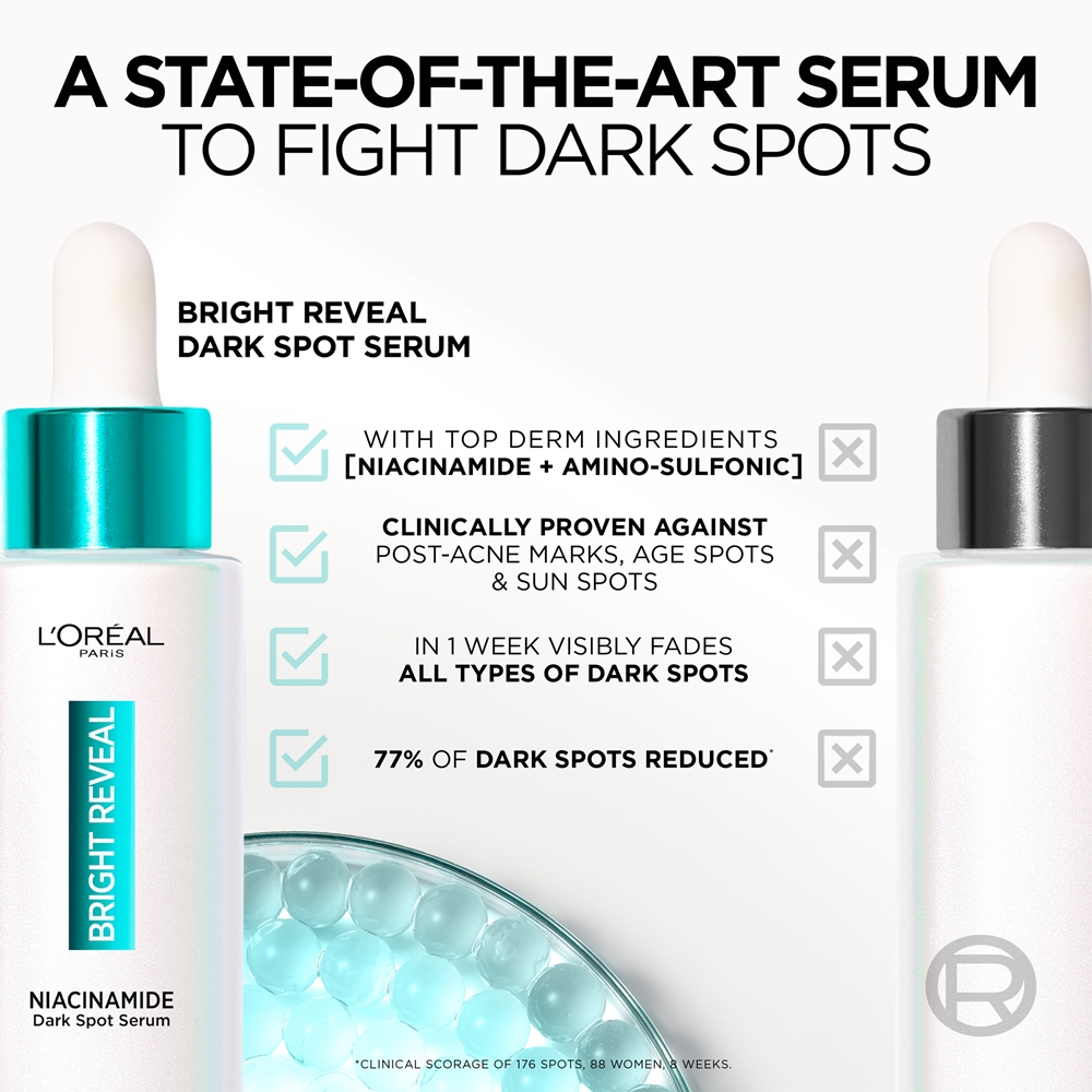 L’Oréal Paris Bright Reveal serum for pigment spot correction | notino ...