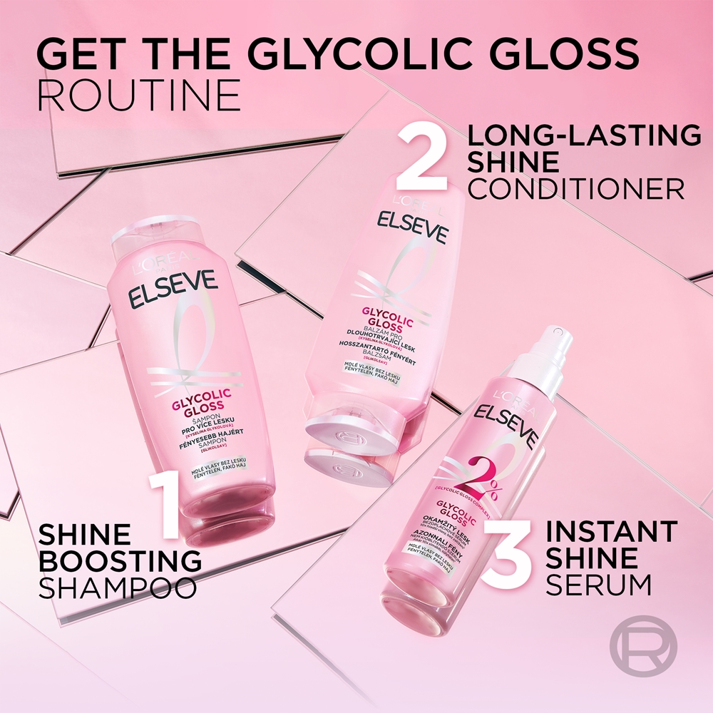 L’Oréal Paris Elseve Glycolic Gloss balzam za lase za sijaj | notino.si