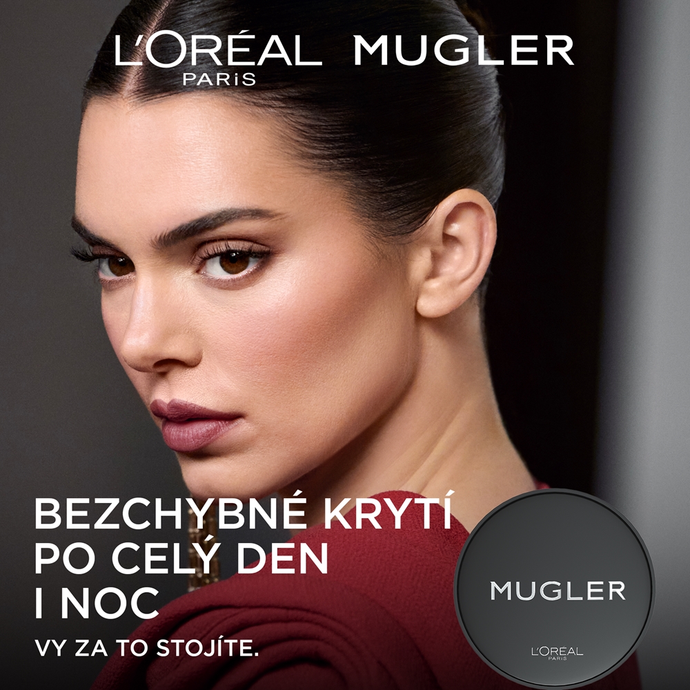 L’Oréal Paris x Mugler dlouhotrvající kompaktní make-up pro plné krytí ...