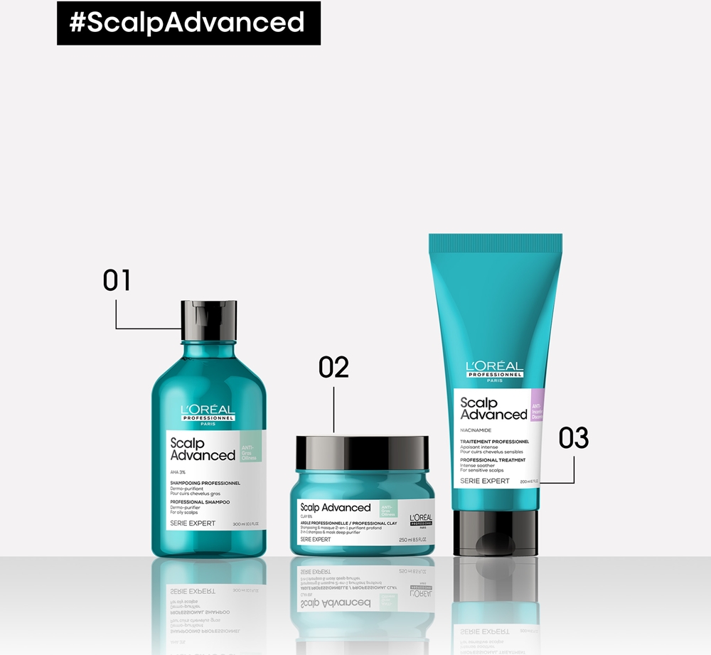L’Oréal Professionnel Serie Expert Scalp Advanced Šampūns un maska divi ...