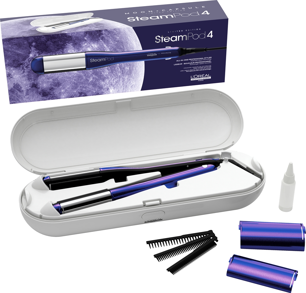 L’Oréal Professionnel Steampod x Moon Capsule steam iron for hair ...