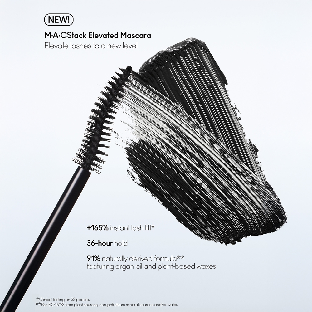 MAC Cosmetics MACStack Elevated Mascara dolgoobstojna maskara za ...