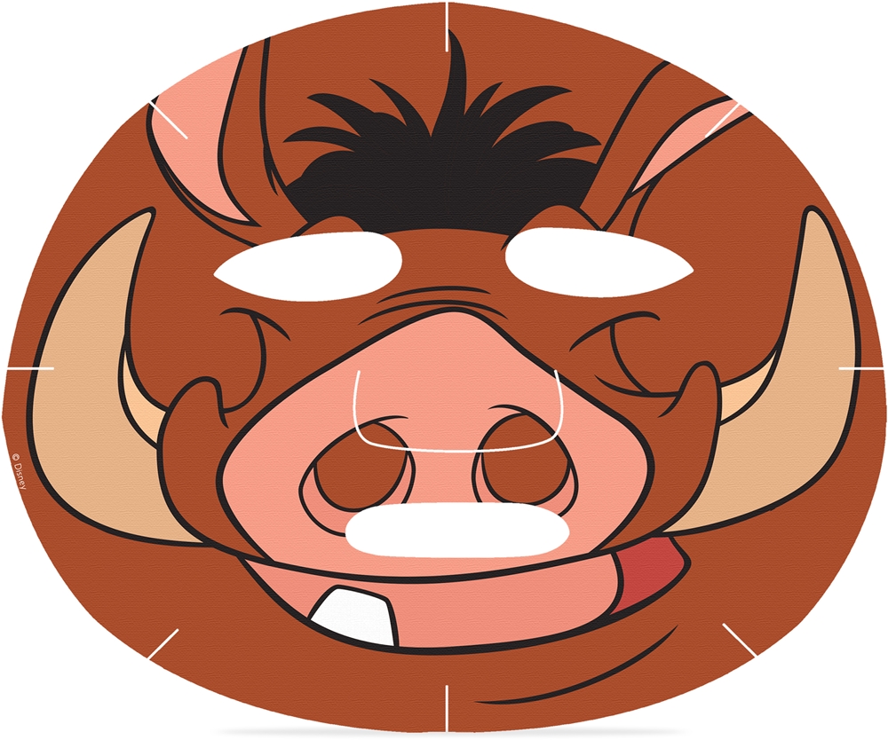 Mad Beauty Lion King Pumba hydraterende sheet mask | notino.nl