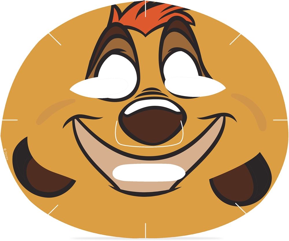 Mad Beauty Lion King Timon Sheet Mask for intensive hydration | notino.ie