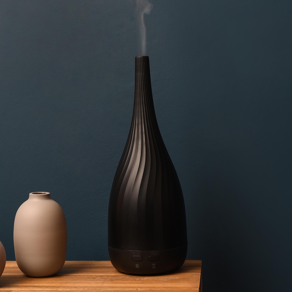 MADE BY ZEN Thalia ultrasonic diffuser and air humidifier Anthracite ...