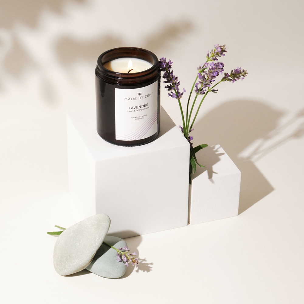 MADE BY ZEN Lavender ароматна свещ | Аромати за дома MADE BY ZEN ...