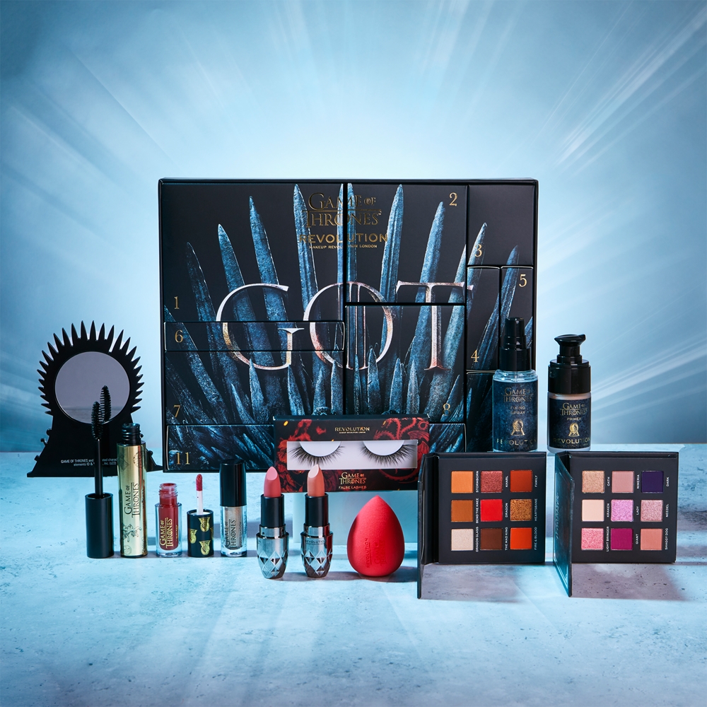 Makeup Revolution X Game Of Thrones 12 Days Advent Calendar ...
