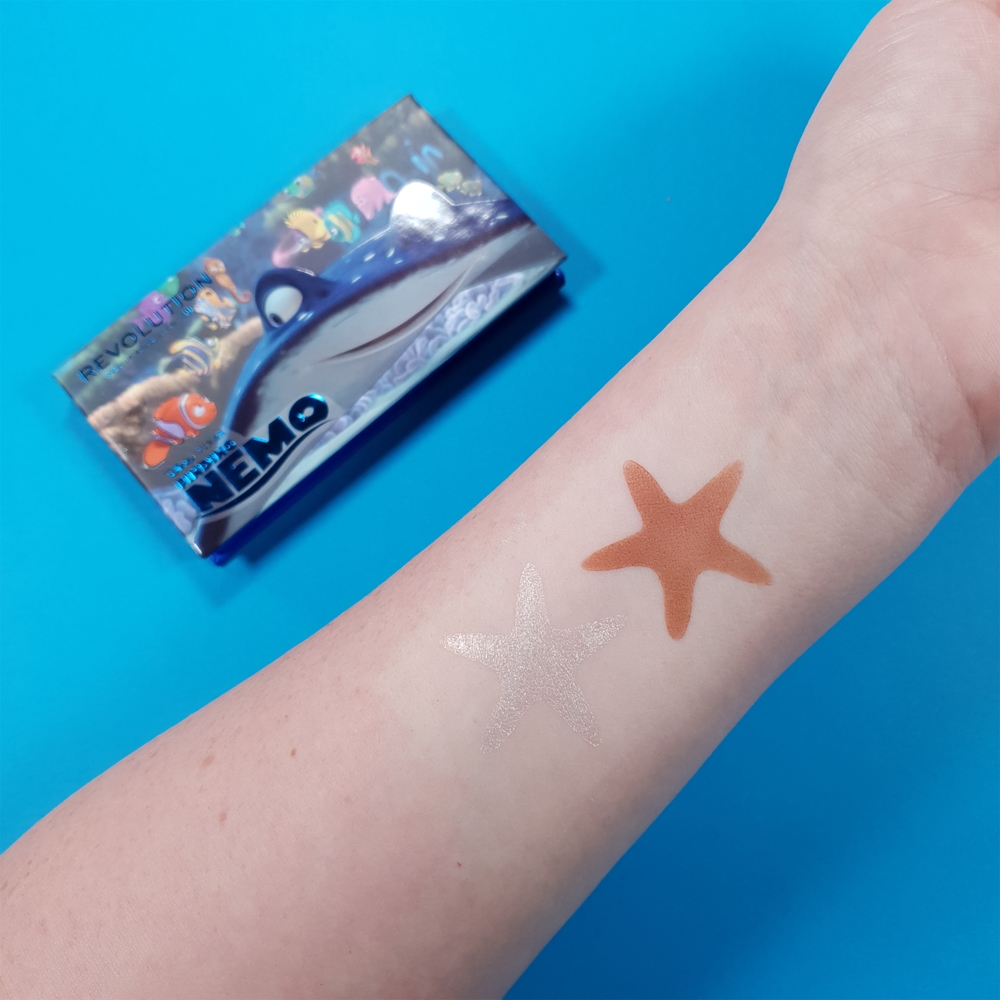 Makeup Revolution X Finding Nemo palette illuminatrice et bronzante ...
