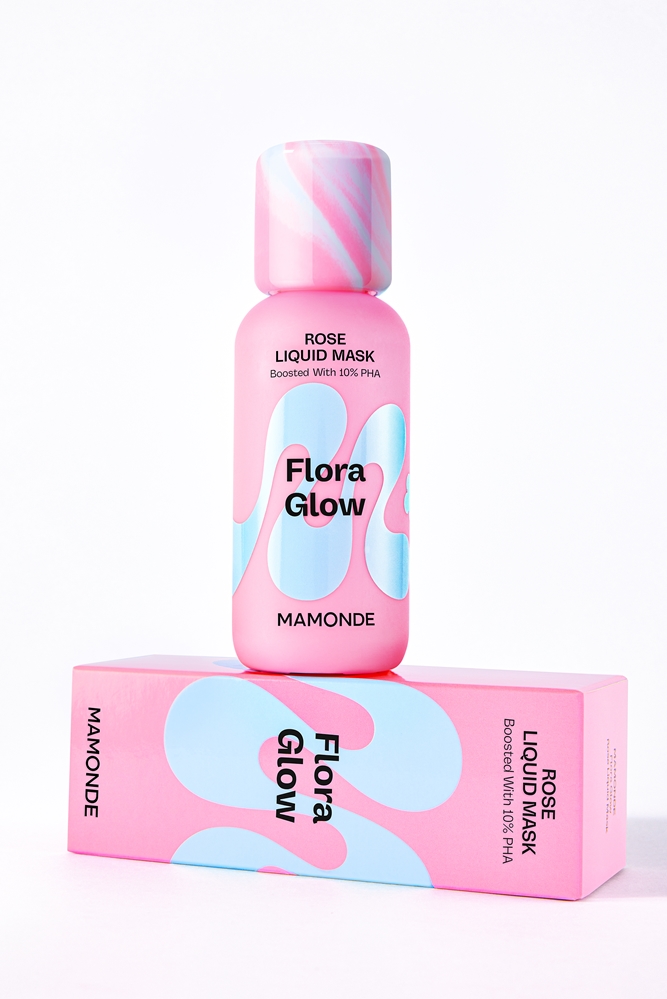 MAMONDE Flora Glow Rose Liquid Mask hydratační pleťová maska s ...