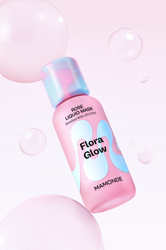 MAMONDE Flora Glow Rose Liquid Mask hydratační pleťová maska s ...