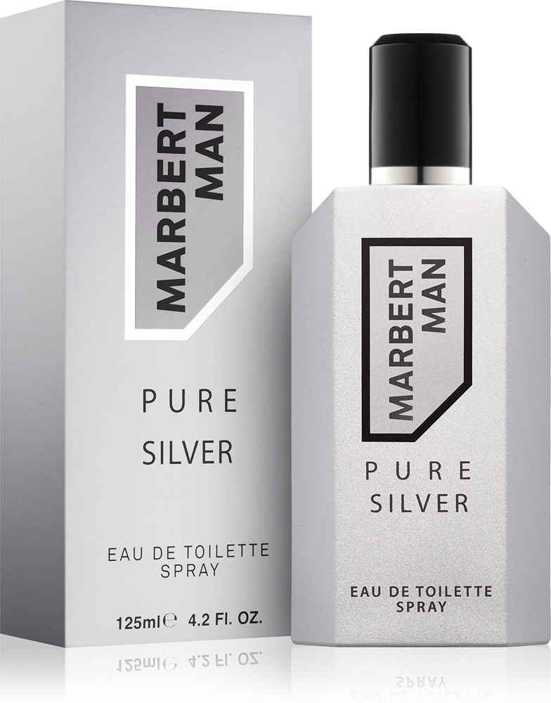 Marbert Man Pure Silver eau de toilette per uomo 125 ml | notino.it