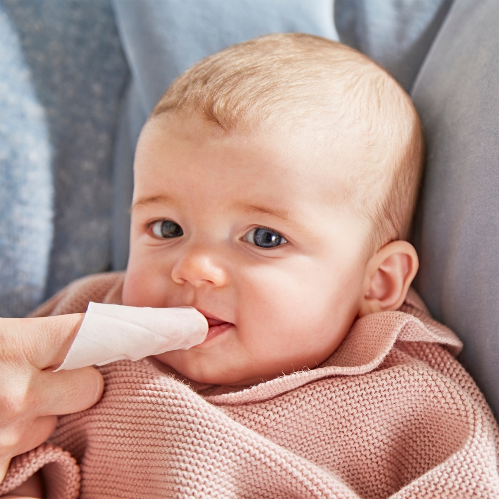 Matchstick Monkey Baby Gum & Teeth Wipes 0 m+ cleansing wipes for teeth ...