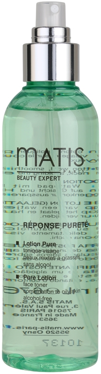 MATIS Paris Réponse Pureté lotion tonique purifiante pour peaux grasses ...