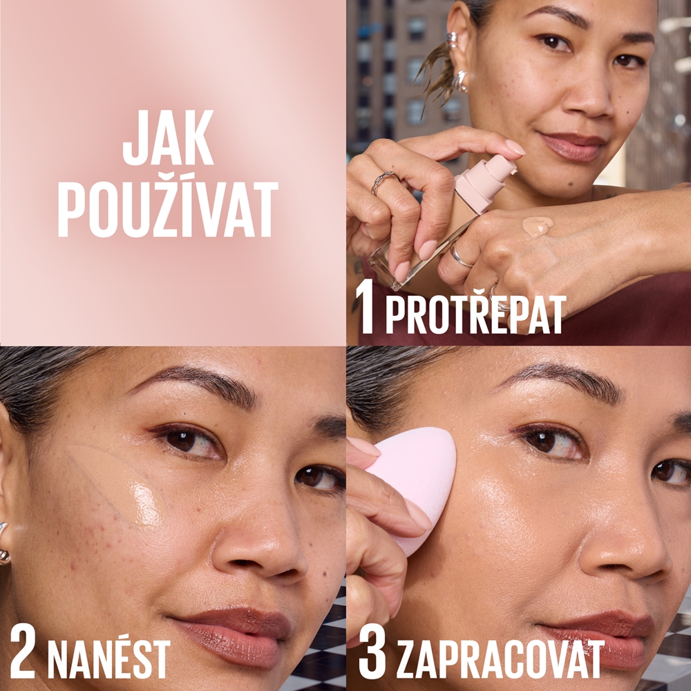 MAYBELLINE NEW YORK Lifter Plump & Glow rozjasňující make-up pro ...