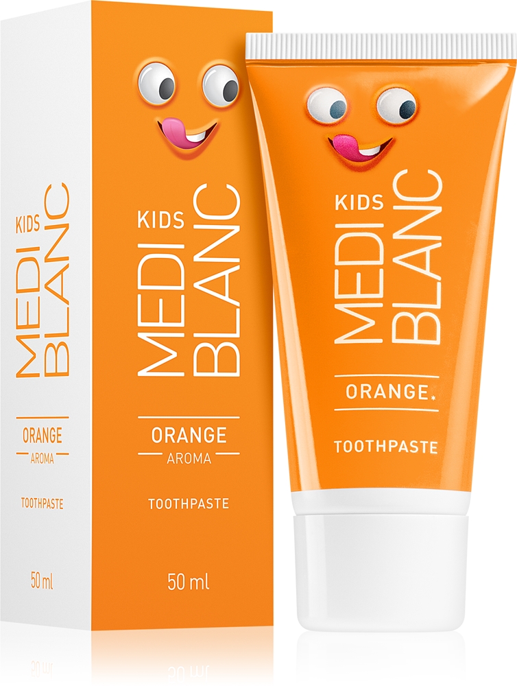 MEDIBLANC KIDS Orange Toothpaste For Children | notino.ie