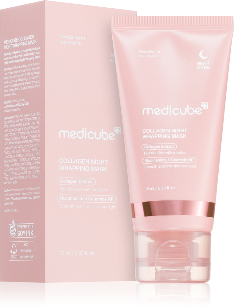 Medicube Collagen Night Wrapping Mask festigende Maske für die Nacht ...