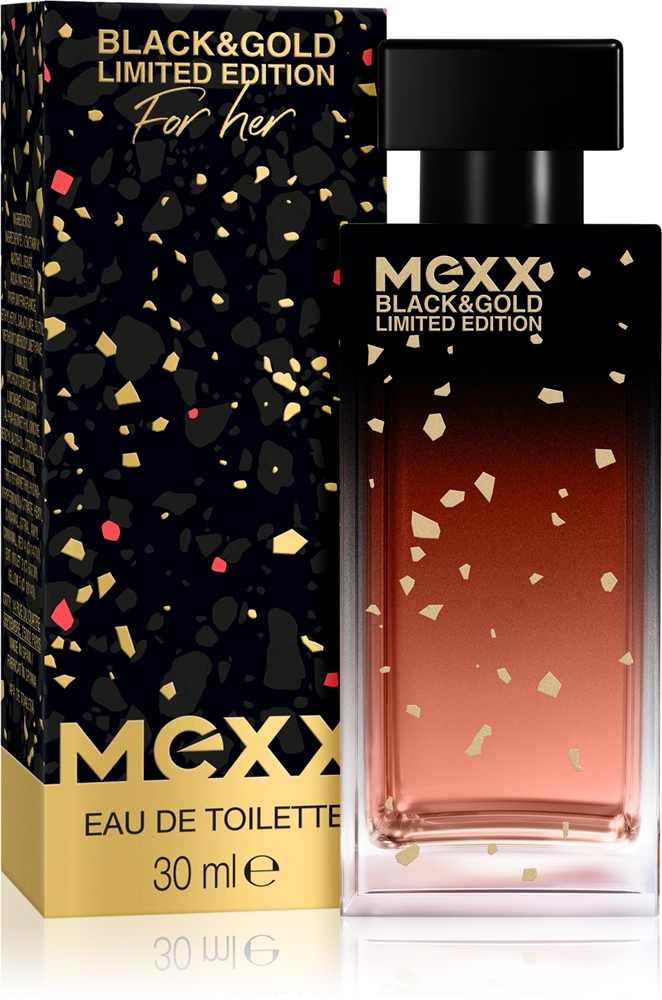 Mexx Black & Gold Limited Edition eau de toilette for women | notino.co.uk