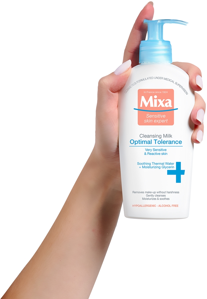 MIXA Optimal Tolerance lait démaquillant | notino.fr