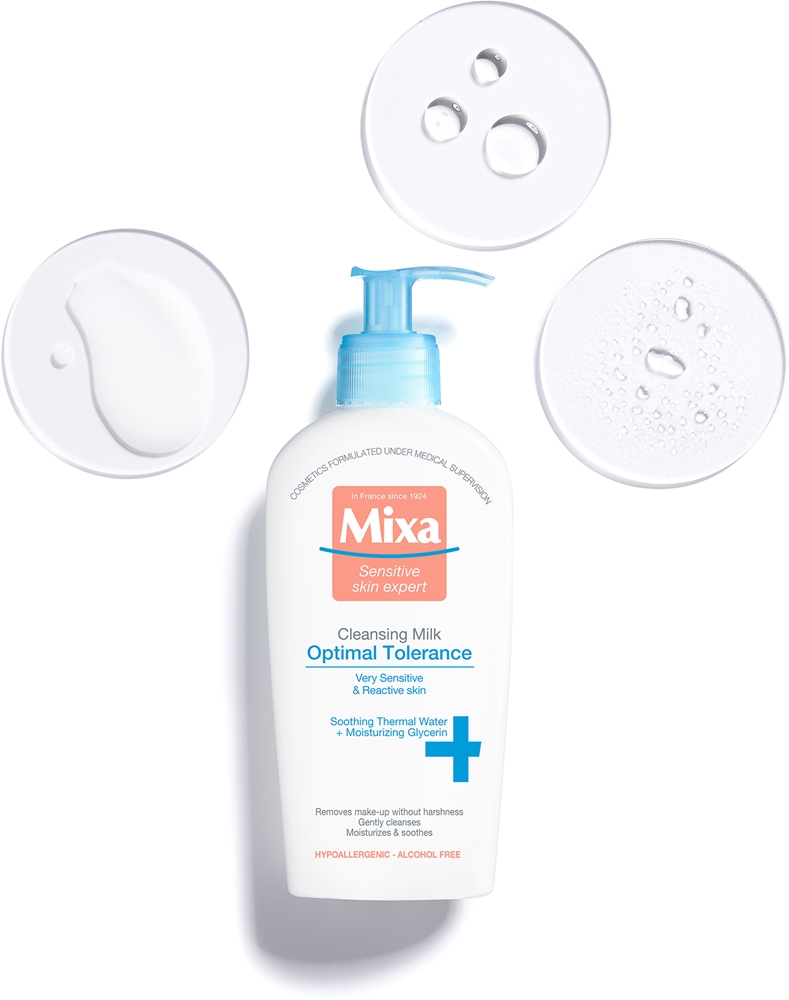 MIXA Optimal Tolerance lait démaquillant | notino.fr