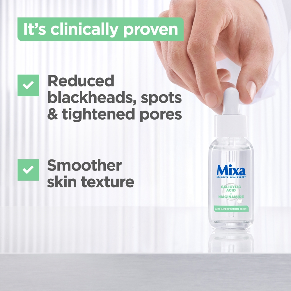 MIXA Sensitive Skin Expert Serum for problem skin, acne | notino.ie