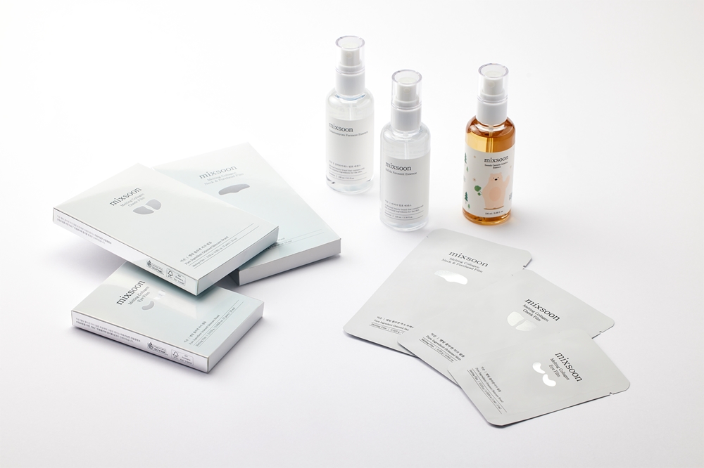 mixsoon Melting Collagen Neck & Forehead Film Moisturising face sheet ...