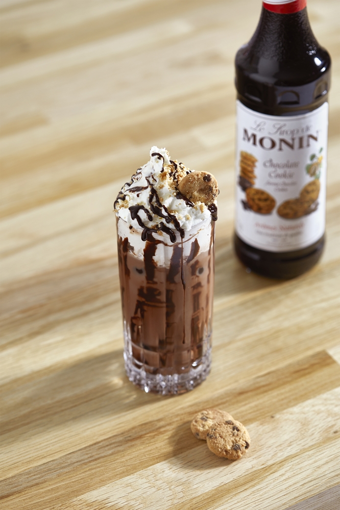 Monin Le Sirop Chocolate Cookie Sirup zur Zubereitung von Getränken ️ ...